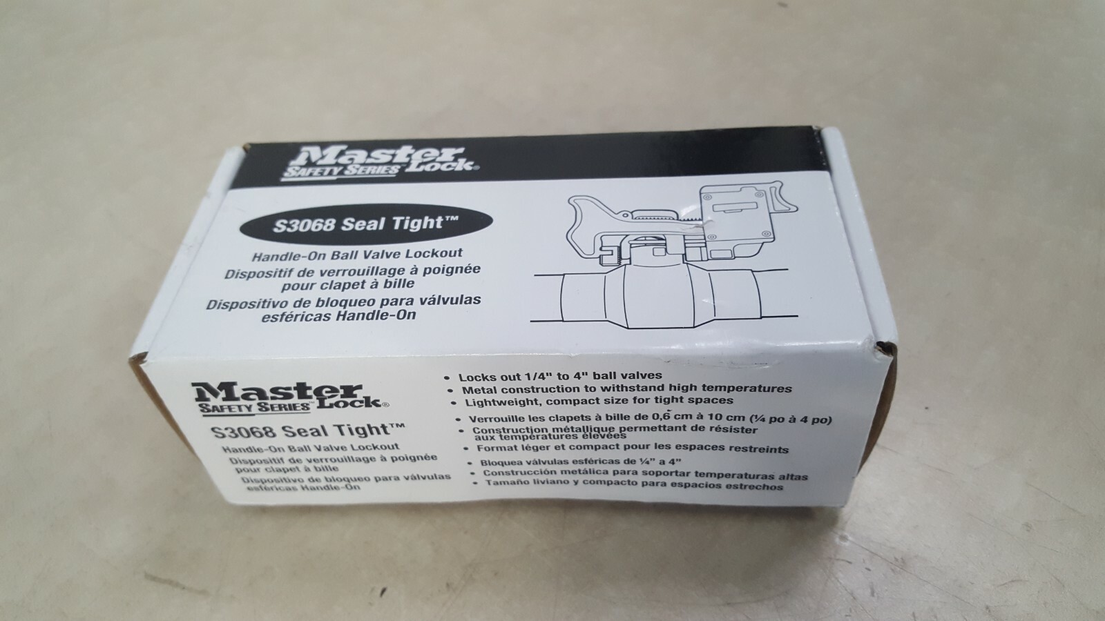 Master Lock S3068 Lockout Universal Ball Valve for sale online | eBay
