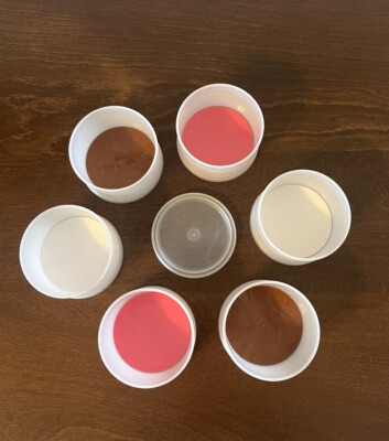 Vintage Tupperware Ice Cream Sandwich Maker 6 Stackable Molds & Inserts ...