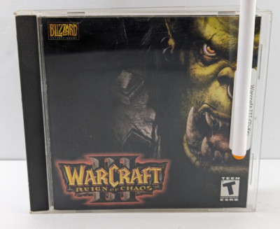 WarCraft III: Reign of Chaos (Windows PC Game, 2002) With/ Key Code ...