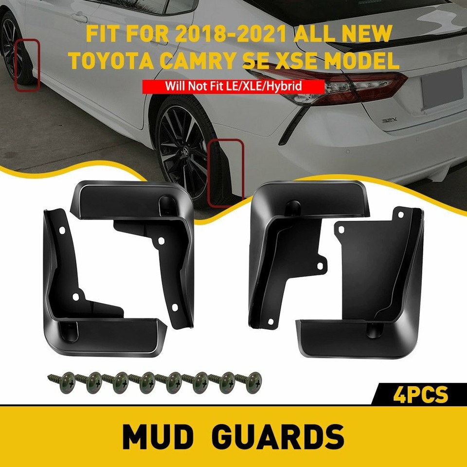 US Car Splash Guards Mud Flap Front Rear Kit For Toyota Camry SE XSE ...