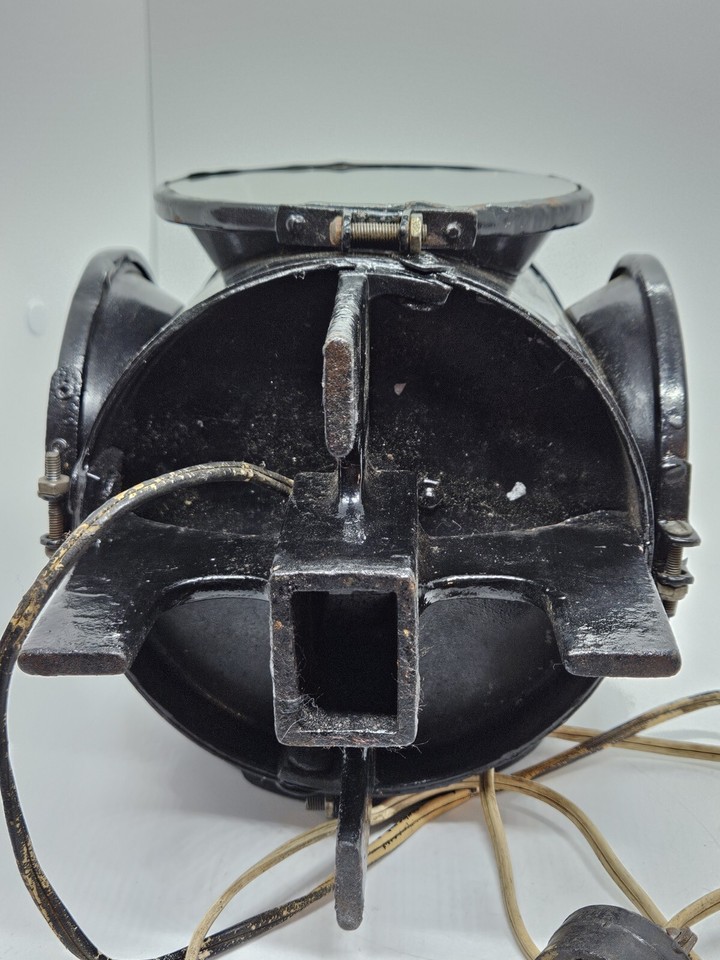 Antique DRESSEL Arlington 4 Way Train Switch Railroad Signal Lantern ...