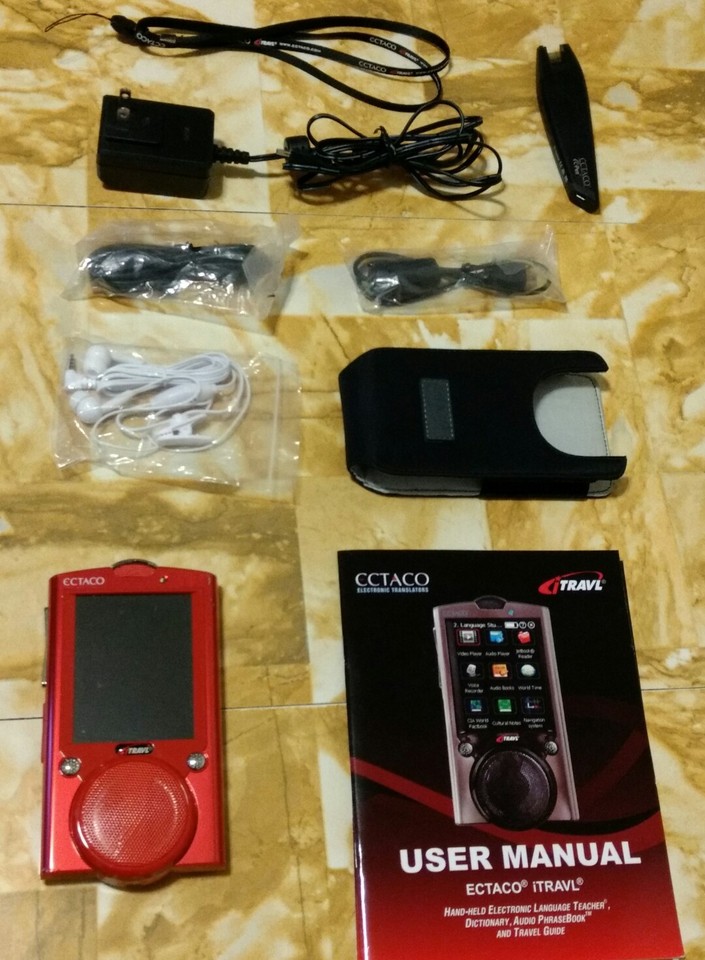 Ectaco iTravl TL-6 : Handheld Electronic Language Translator - Reduced ...