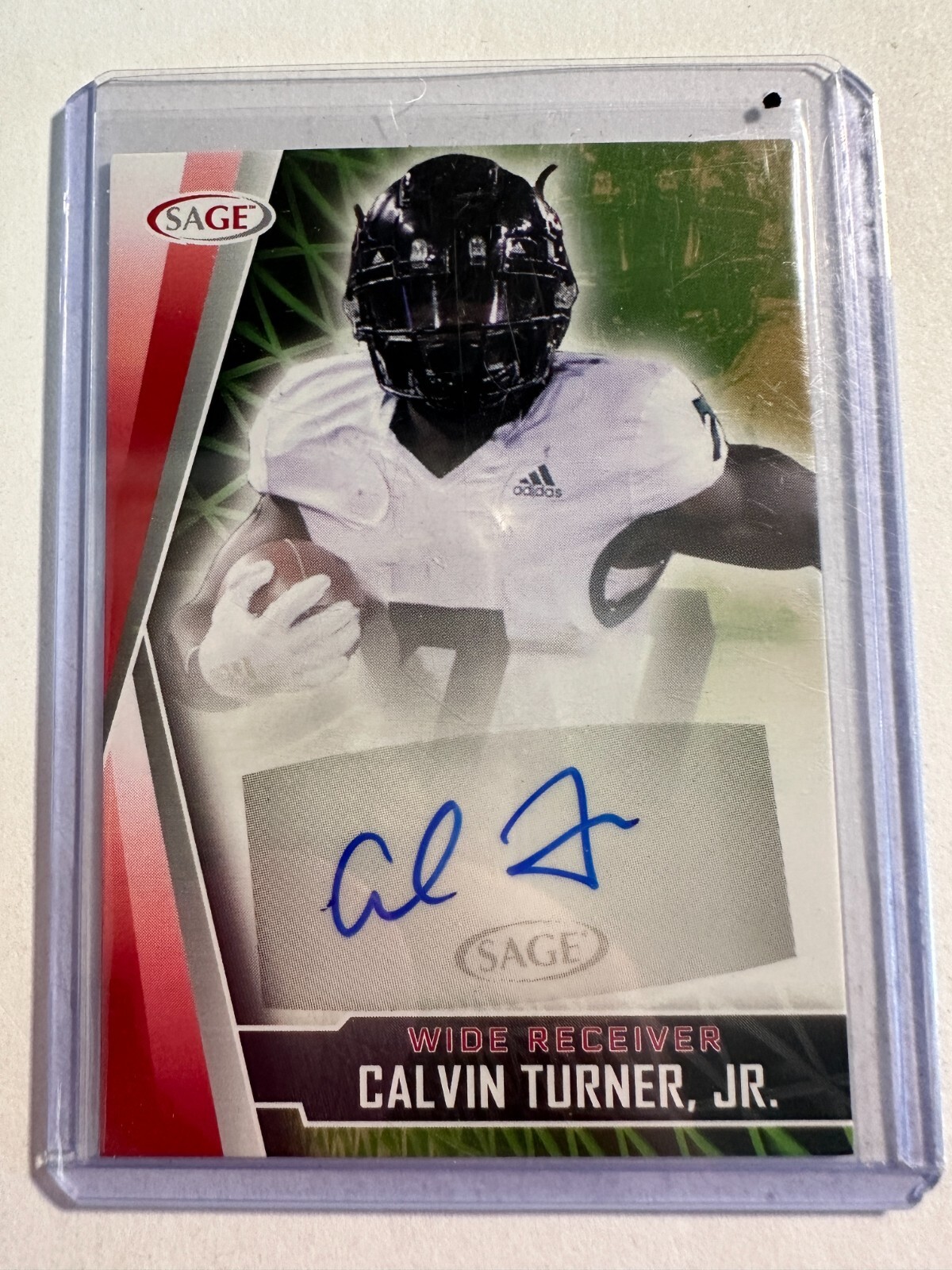 K77,301 - 2022 SAGE Artistry Autographs Red #ACTJ Calvin Turner Jr. | eBay