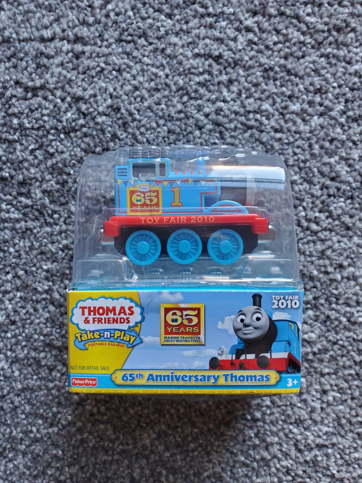 NEW Thomas & Friends Train Tank Take N Play Along 65th Anniversary Toy ...