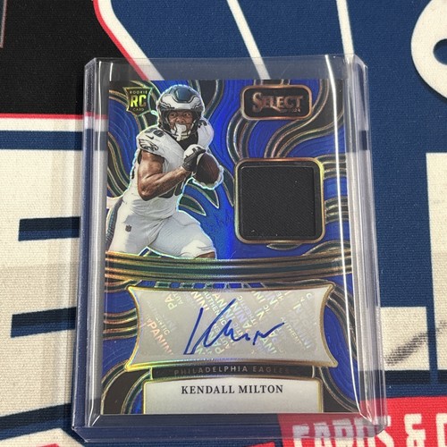 Kendall Milton 2024 Panini Select Rookie Signature Memorabilia Auto ...
