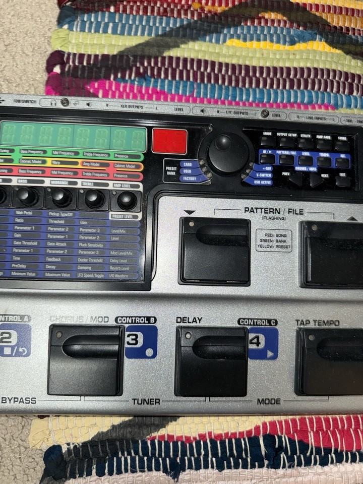 DigiTech GNX4 Guitar Workstation Multi-Effects Guitar Effect Pedal ...