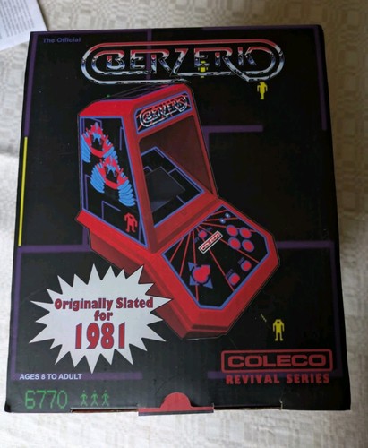 COLECO BERZERK Electronic Handheld Electronic tabletop arcade video ...