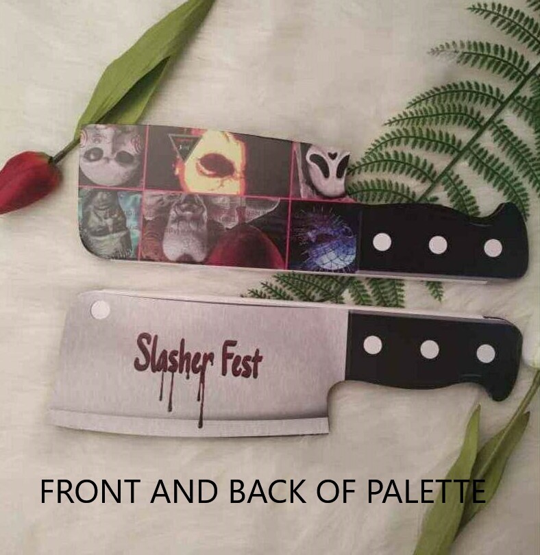HORROR FILM THEMED MAKEUP PALETTE - SLASHER FEST | eBay