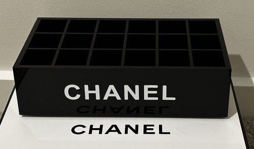 Vip Gift Chanel Counter Acrylic Makeup Storage Large Lipstick 18 Slots ...