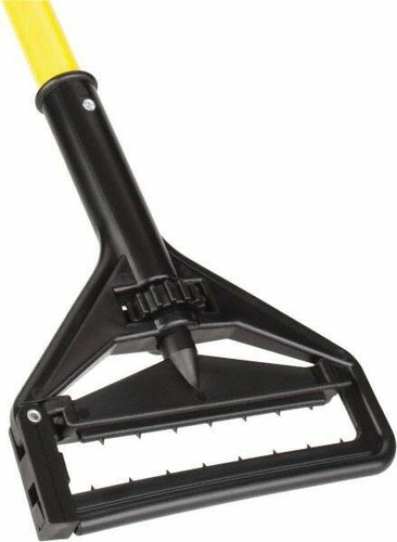 60" Fiberglass Mop Handle with Polypropylene Quick Connector for Wet ...