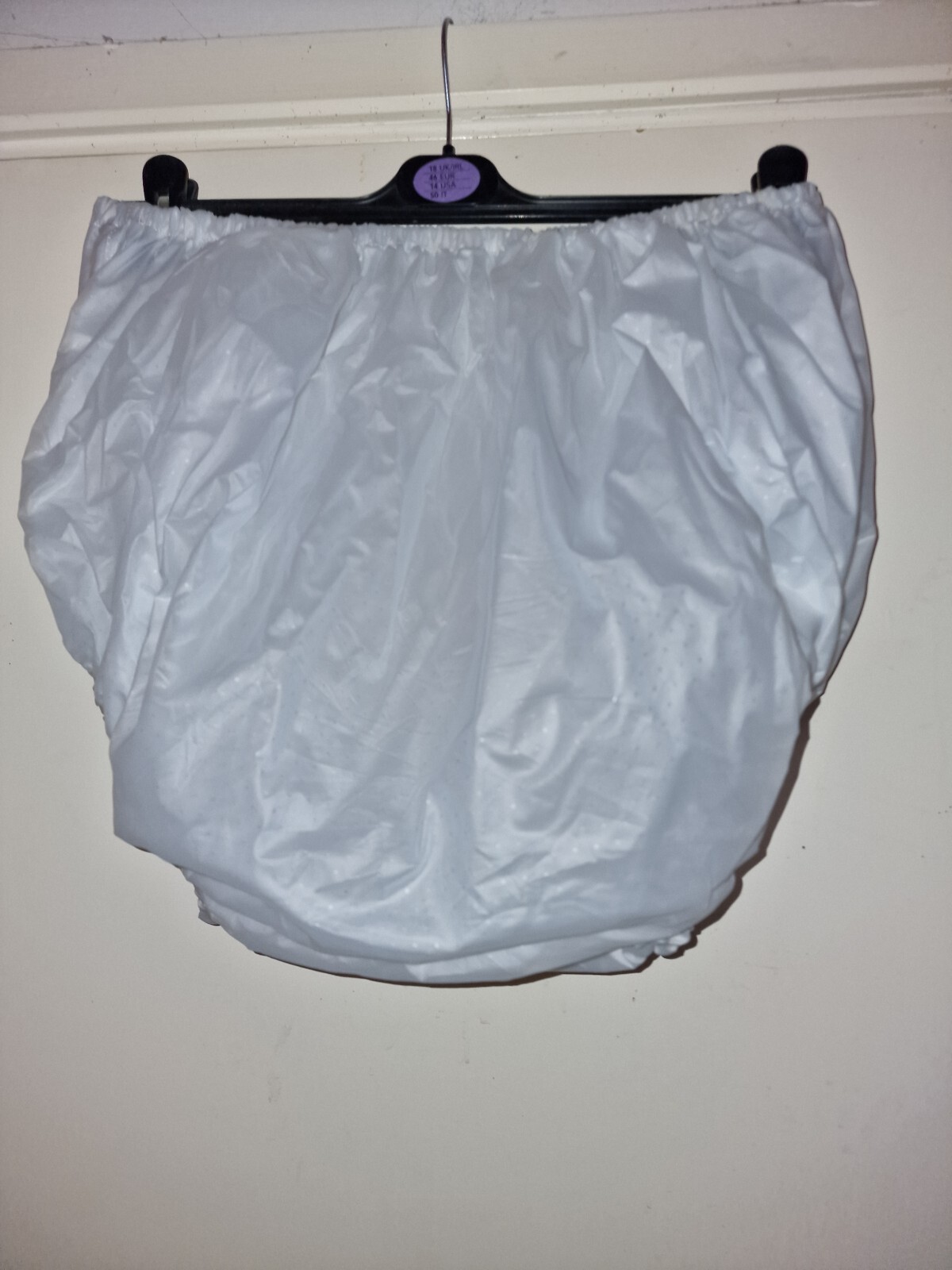 Larger sized adult baby pvc plastic pants soft rubbers diaper terry ...