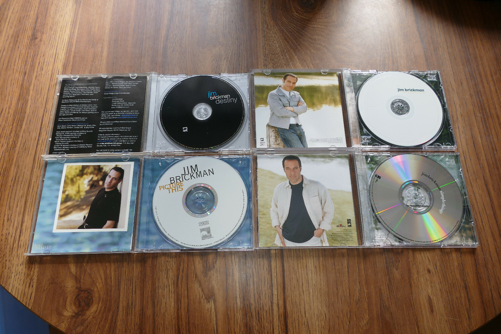 Jim Brickman 4 CD Lot - Destiny, Picture This, Simple Things | eBay