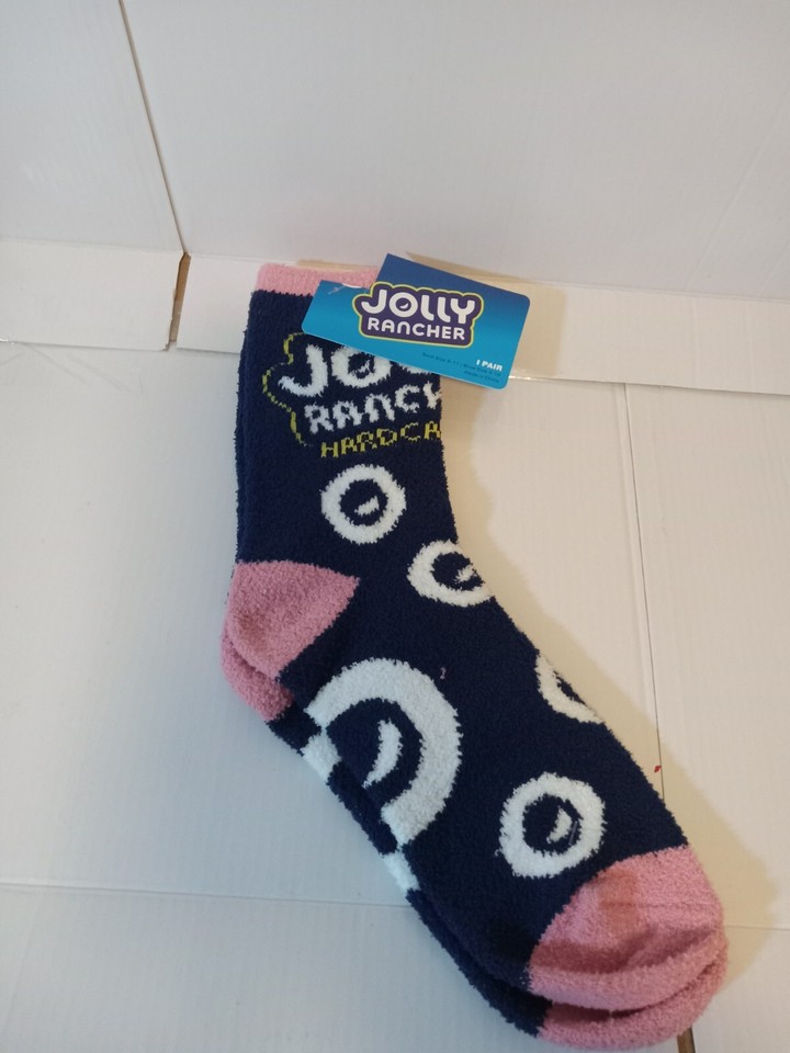 Soft JOLLY RANCHER Ankle Socks SIZE 9-11 Warm N Fuzzy | eBay
