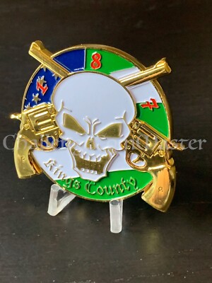 E2 NYPD Brooklyn North Anti Crime Kings County Skull Gold Challenge ...