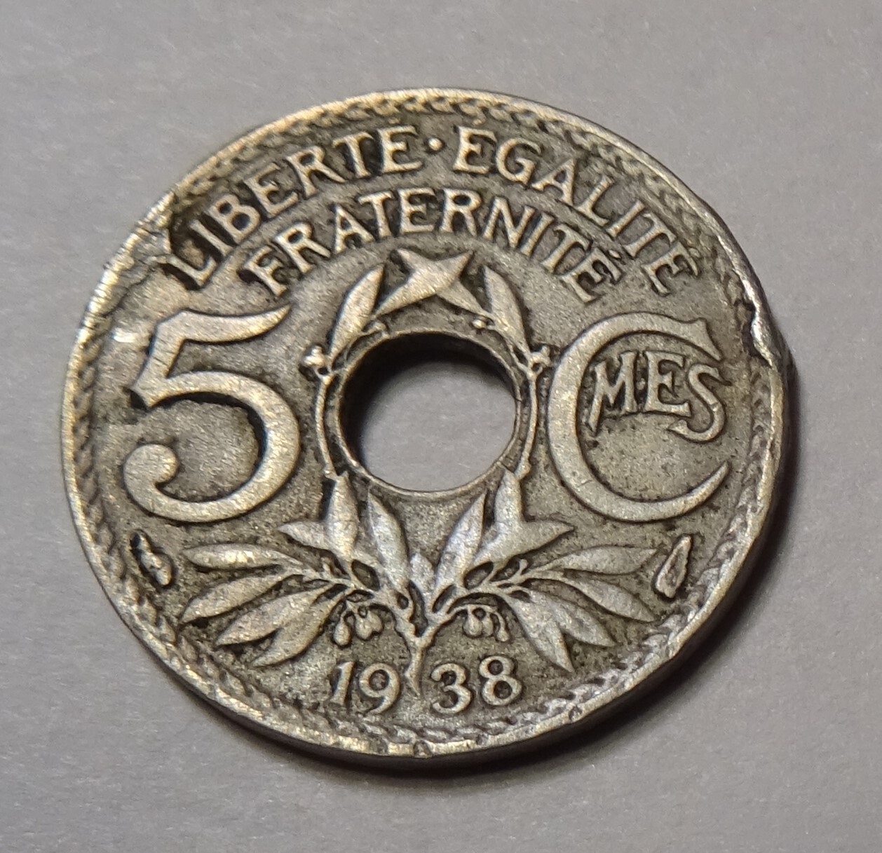 1938 France 5 Centimes coin | eBay