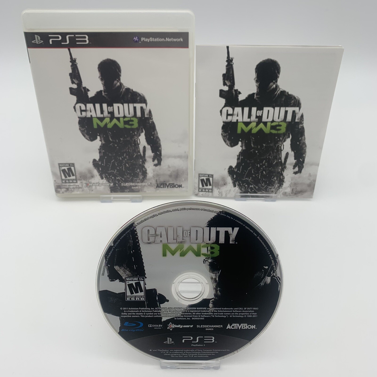 Call of Duty: Modern Warfare 3 COD MW3 (2011) PS3 Complete CIB *VGC ...