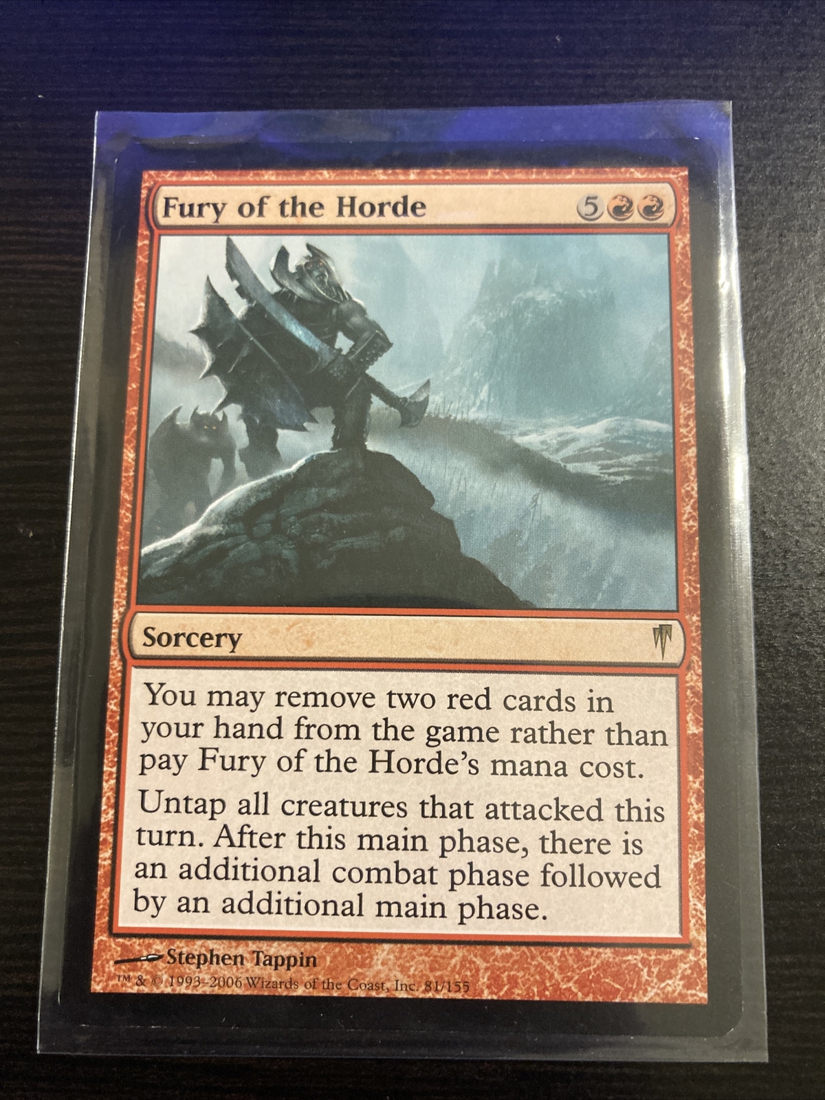 MTG Fury of the Horde Coldsnap 81/155 Regular Rare for sale online | eBay