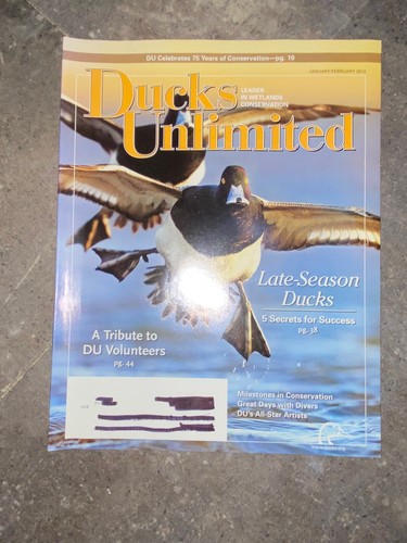 Ducks Unlimited Wetland Conservation Magazine January February 2012 ...