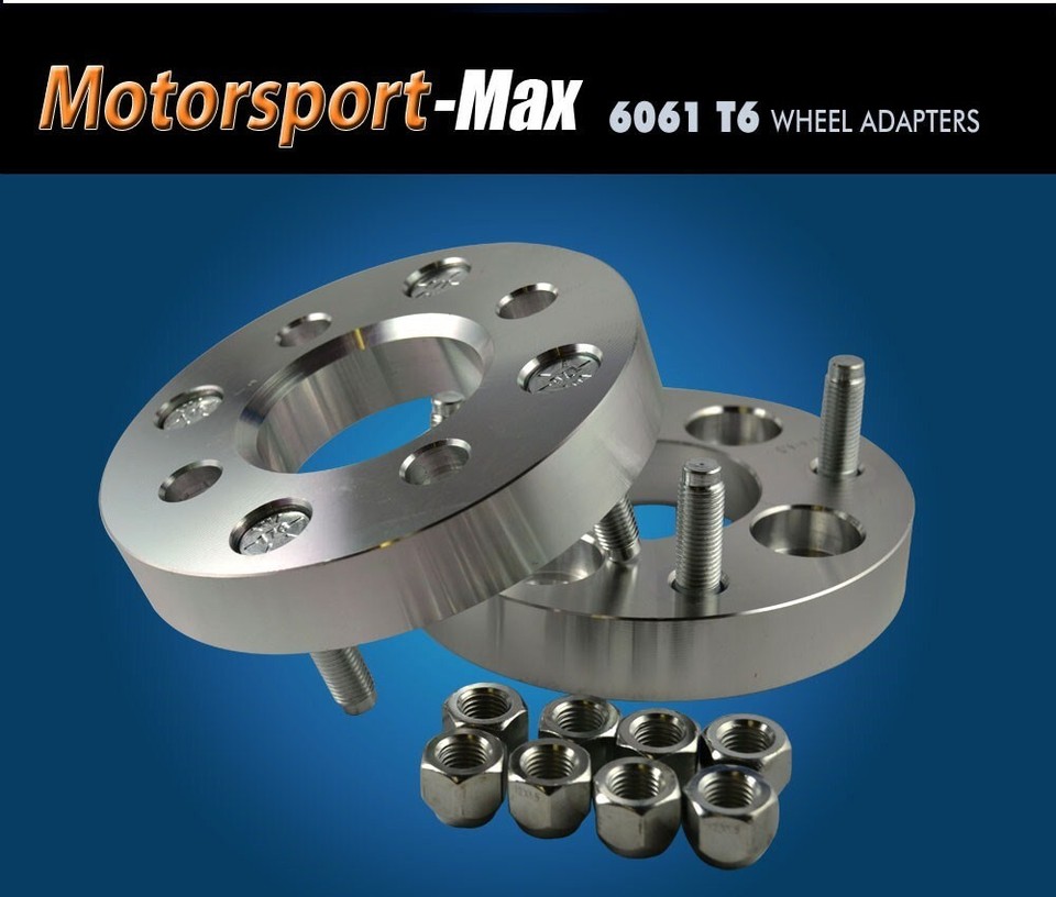 Wheel Adapters 4 Lug 130 Older VW Spacers 1.25 Thick 4x130 | eBay