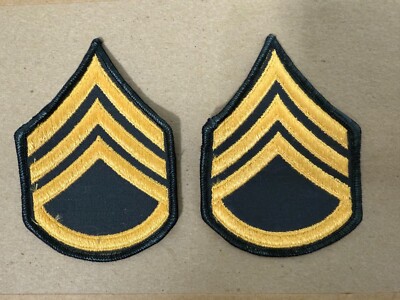 NEW US Army Staff Sergeant Pair SSG/ E-6 Rank Dress Greens Class A ...