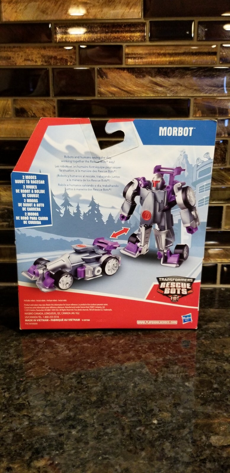 Transformers Playskool Heroes Rescue Bots Transforming Morbot Hasbro ...