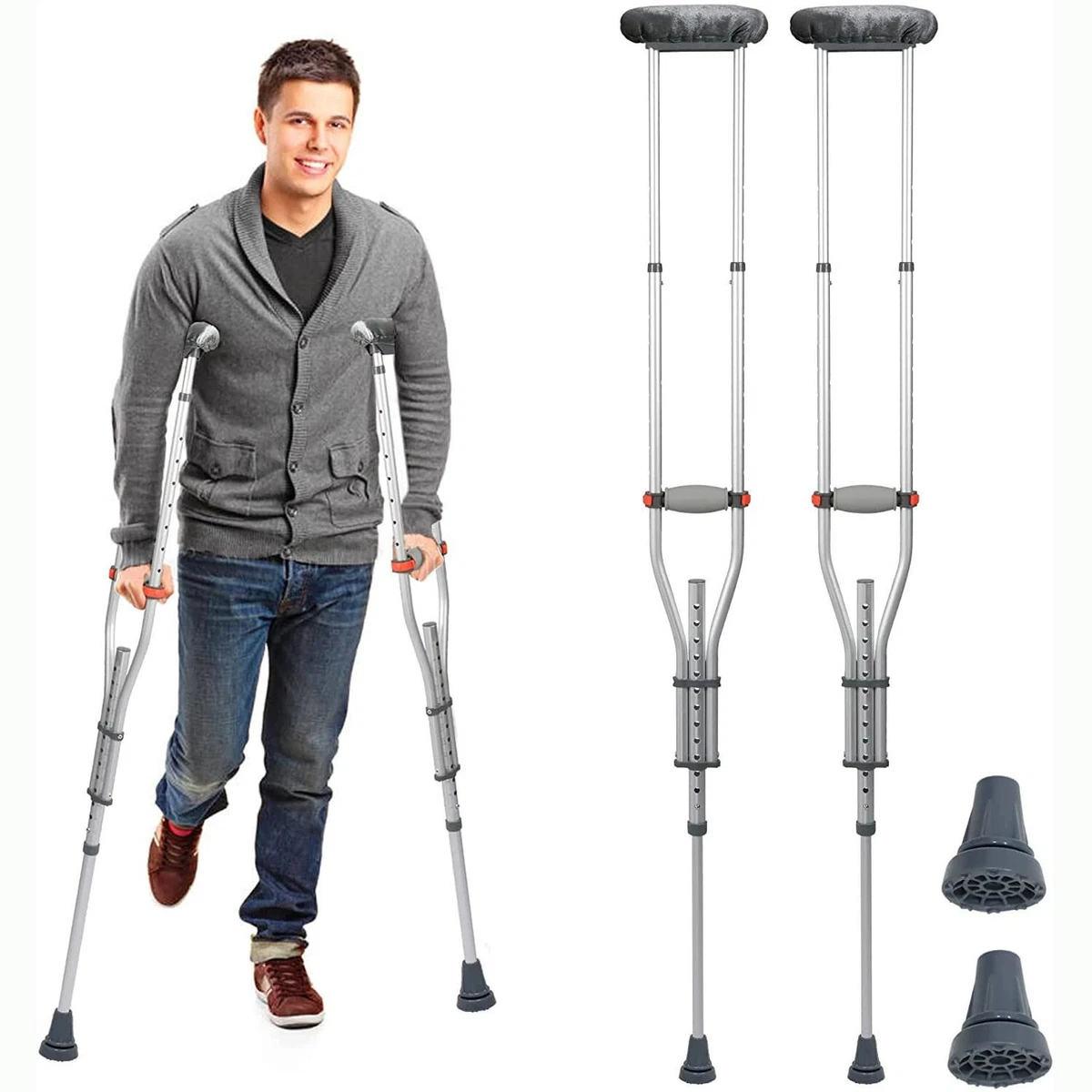 Leg Support Crutches