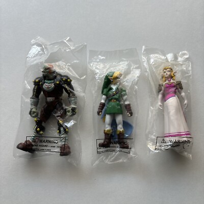 NEW Zelda Ocarina of Time Target Exclusive Action Figures Sealed N64 ...
