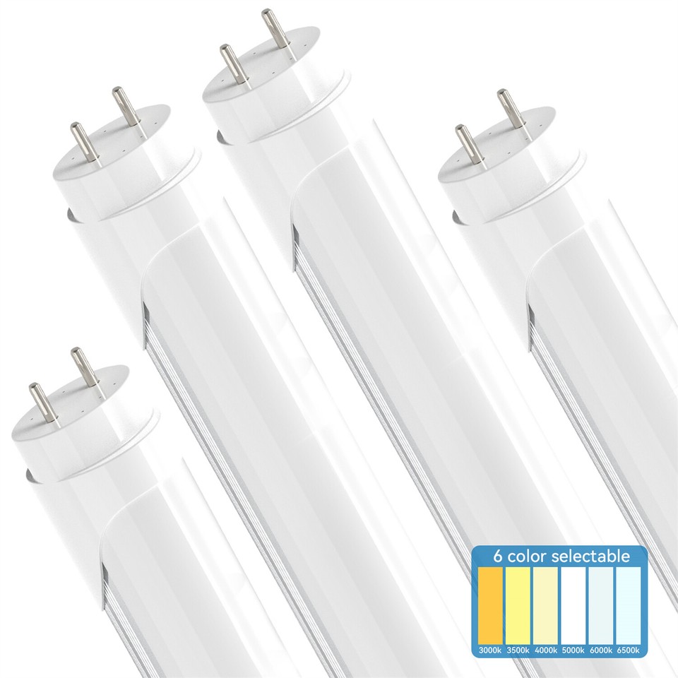 4FT 6 Colors LED Shop Lights Bulbs F32T8 4 Foot T8 24W F40T12 LED Tube ...