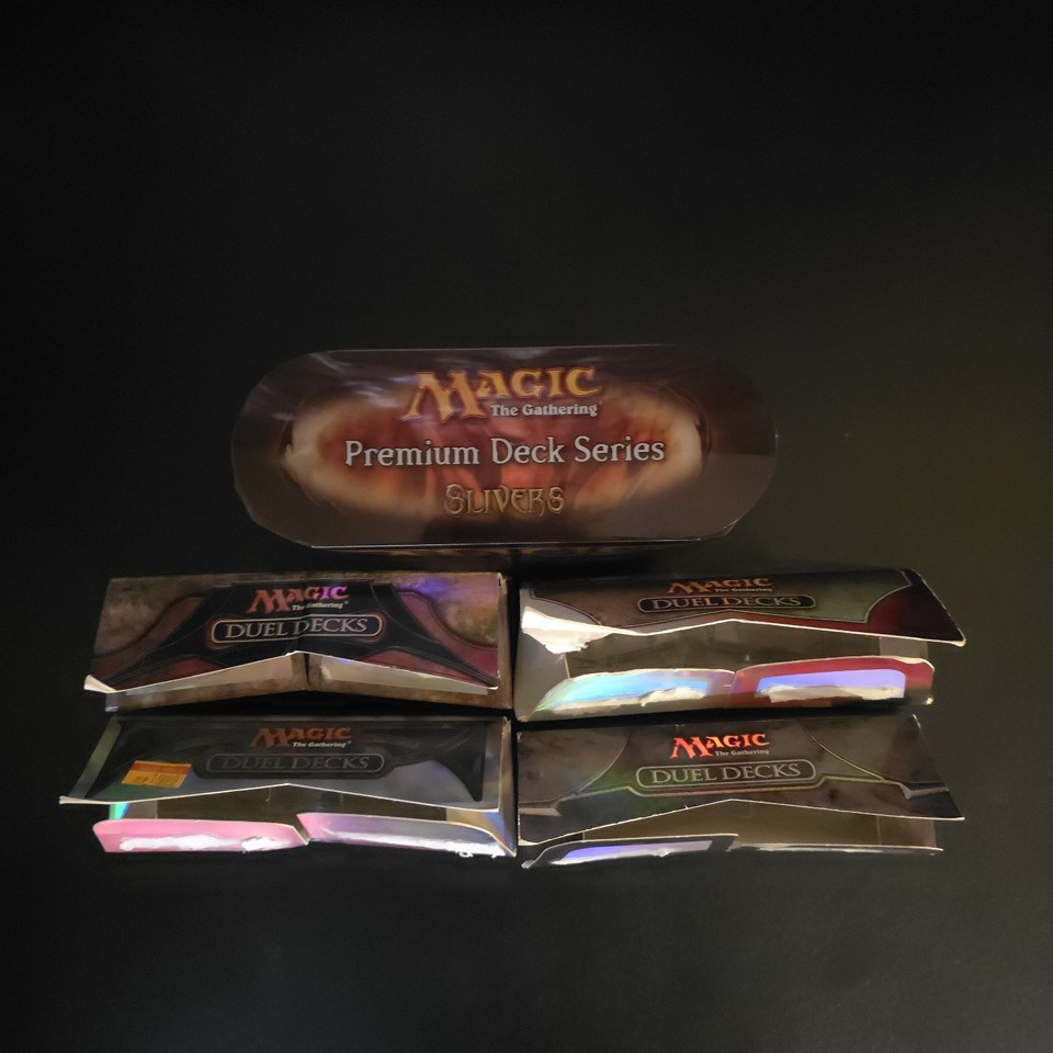 Magic The Gathering - MTG - Dual Decks/ Premium Slivers - Boxes ...