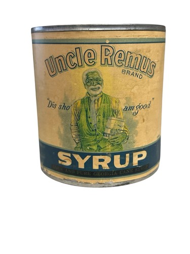 Antique 1924 Uncle Remus syrup can Collectible Advertising Rare | eBay