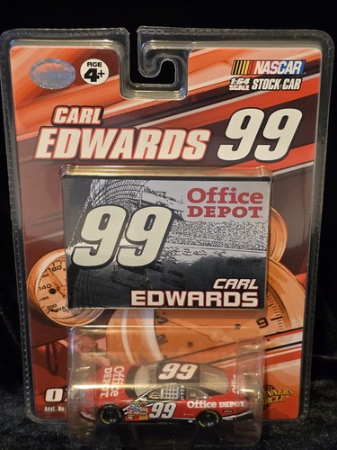 Carl Edwards 99 Office Depot NASCAR 1:64 Scale Stock Car Winners Circle ...