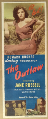 The Outlaw '46 Signed By Jane Russell Howard Hawks Buetel Western ...
