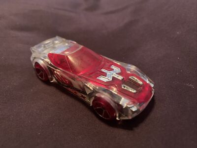 Hot Wheels Race X-Raycers Clear/Red NERVE HAMMER Die Cast Car! Malaysia ...