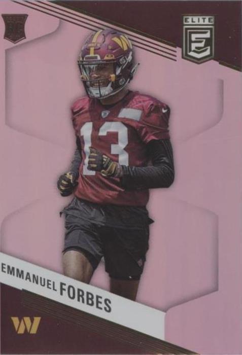 2023 Panini Donruss Elite - Rookies Emmanuel Forbes #139 Pink (RC) for ...