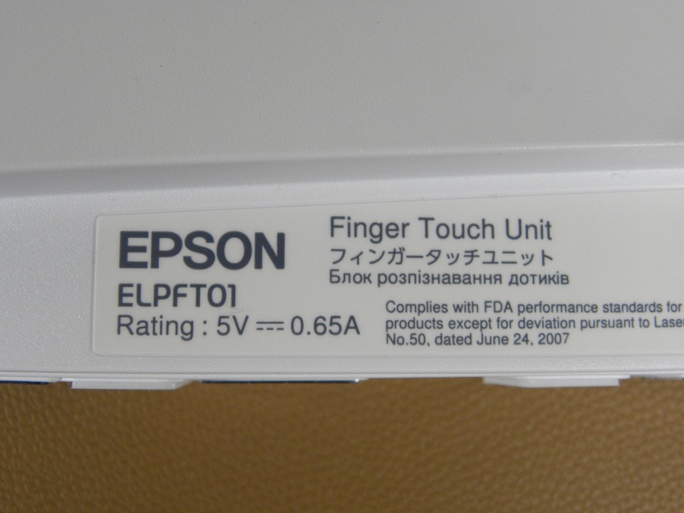 Epson ELPFT01 Finger Touch Unit ~ NEW ~ UNIT ONLY ~ Epson Brightlink ...