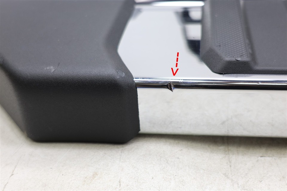 NEW OEM Ford 6" Chromed Aluminum Angular Step Bars ML3Z-16450-AB F150 ...