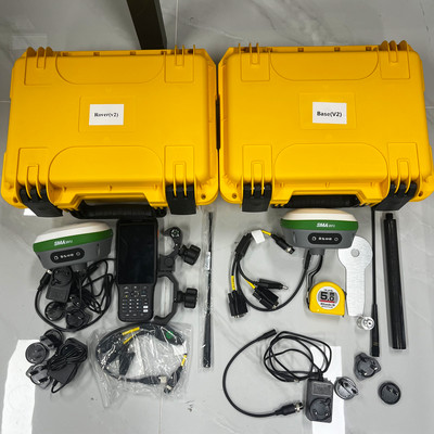 R26 RTK GPS GNSS Rover Base Collector 1cm Accuracy Full Frequency NOAA ...