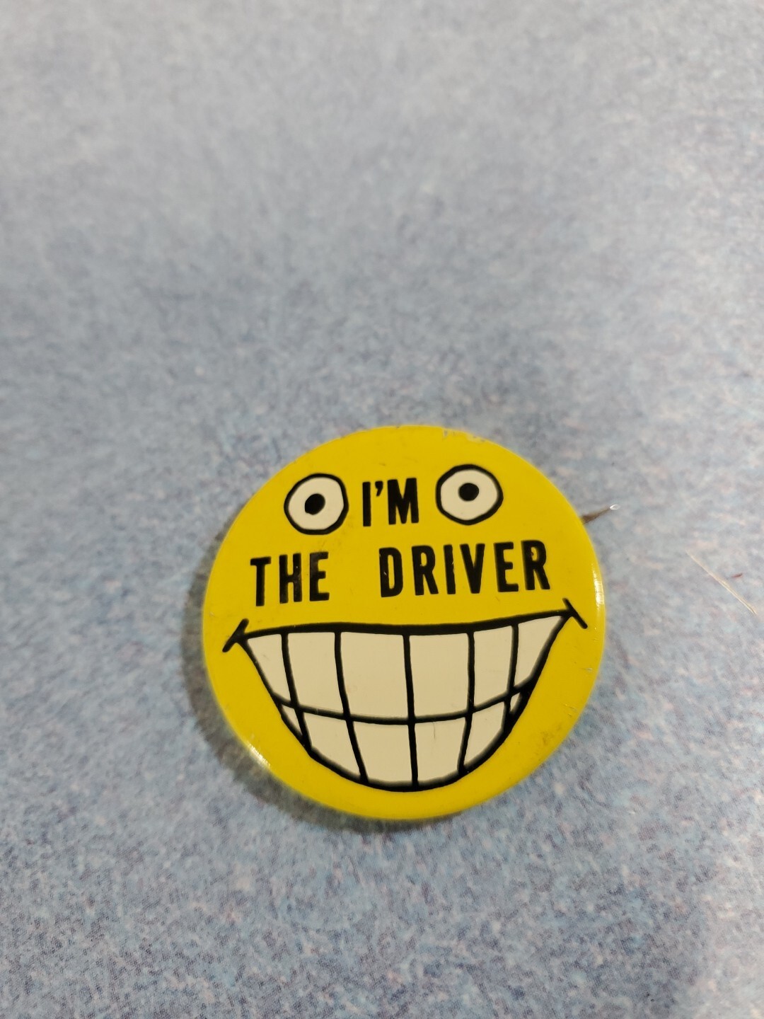 Vintage "I'm The Driver" Slogan Designated Driver Bus Driver 1 3/4 ...