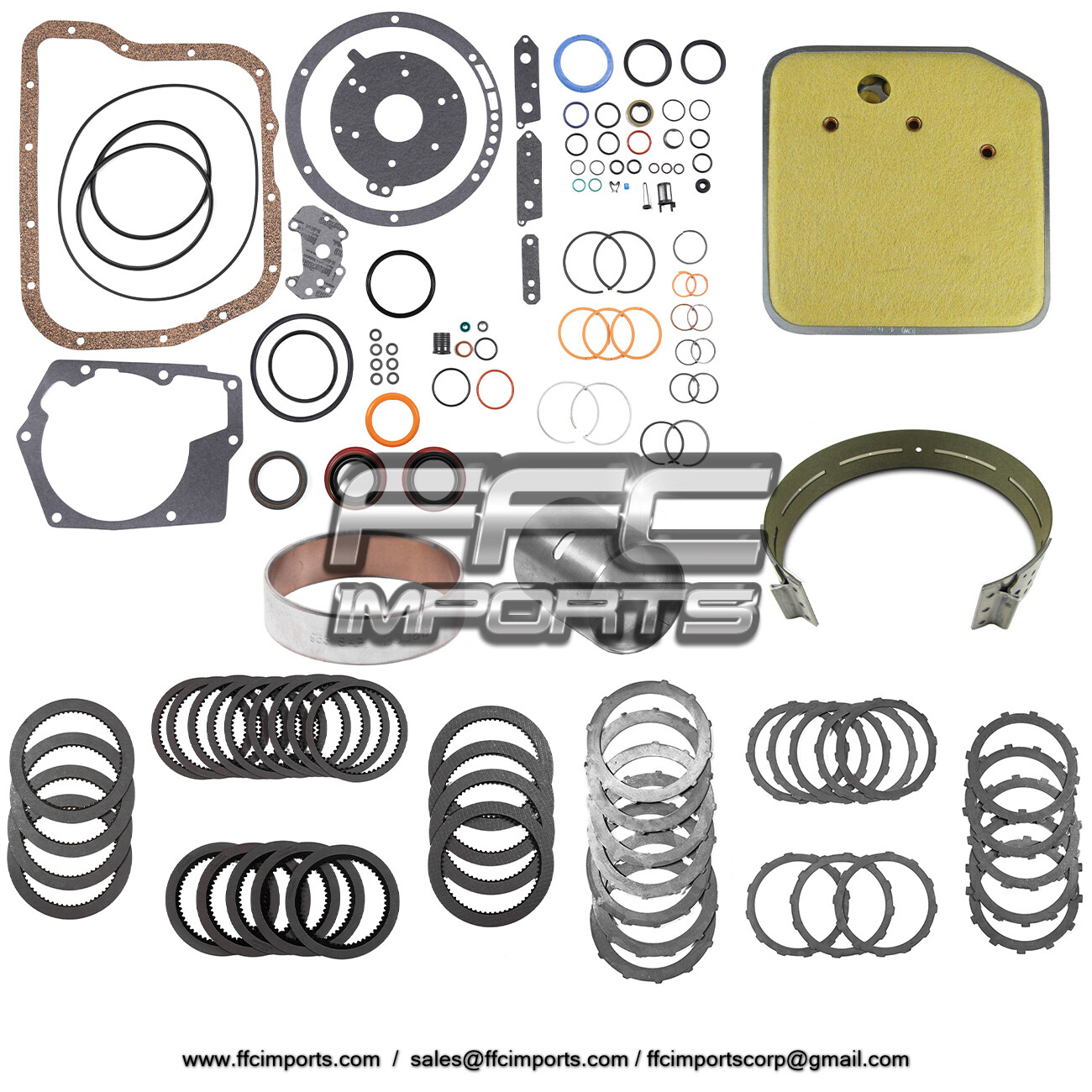 A518 46RH A618 47RH Super Master Rebuild KIT 90-97 Plates Filter Band 2 ...