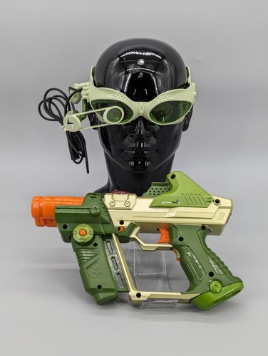 Hasbro Tiger Lazer Tag Team Ops Deluxe Replacement Gun & Goggles Tested ...