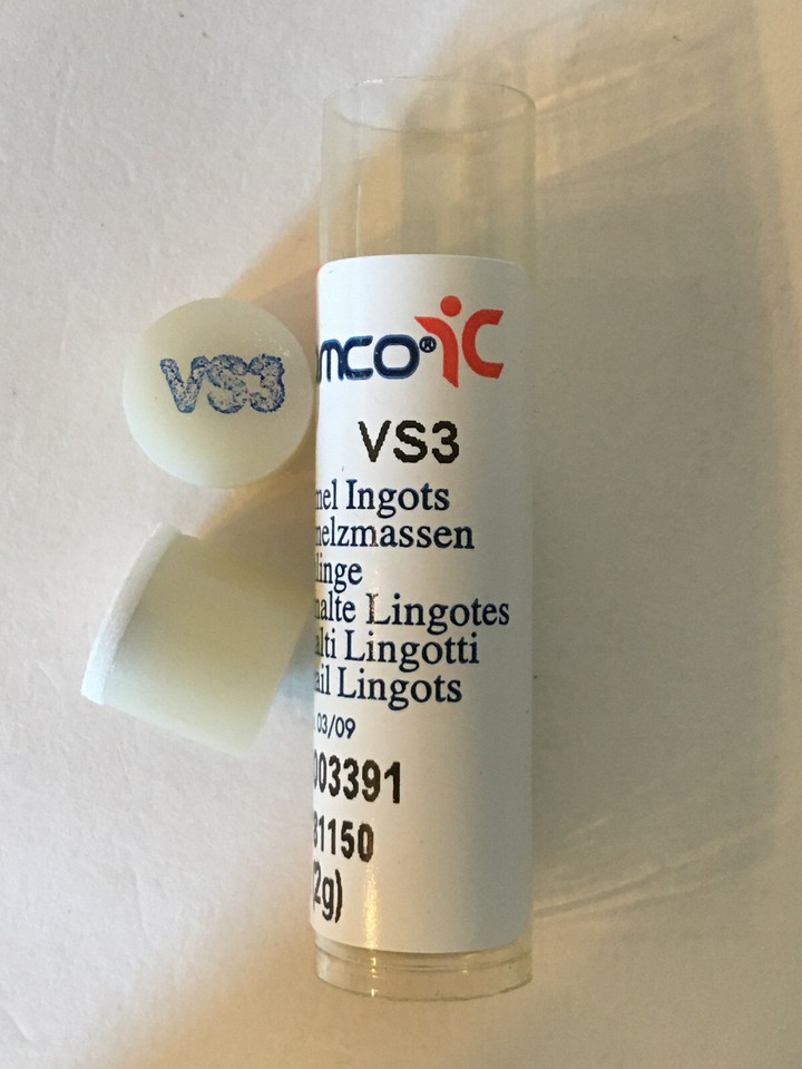 Dentsply Prosthetics Ceramco iC Dentin/Enamel Ingots VS3 - Dental Lab ...