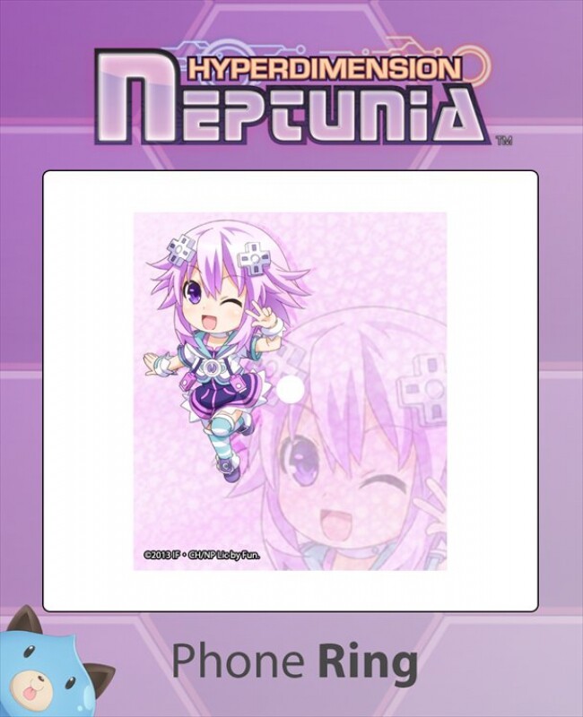 Hyperdimension Neptunia - Neptune Phone Ring | eBay