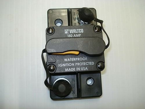WALTCO 150 AMPS WATER PROOF SURFACE MOUNT CIRCUIT BREAKER BATTERY KIT ...