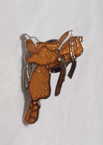 Saddle Pin Western Horse Lapel Or Tie Pin | eBay