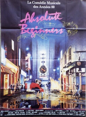 "ABSOLUTE BEGINNERS" Affiche originale (Julien TEMPLE / David BOWIE ...