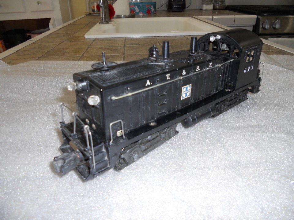 LIONEL POSTWAR #623 SANTA FE SWITCHER C-7++ | eBay
