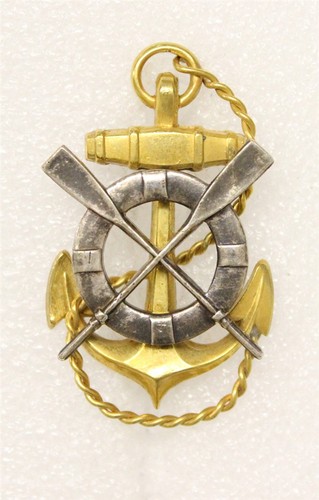 USCG 2091 - Coast Guard Surfman CPO Hat Badge - WWII, p/b, nhm | eBay