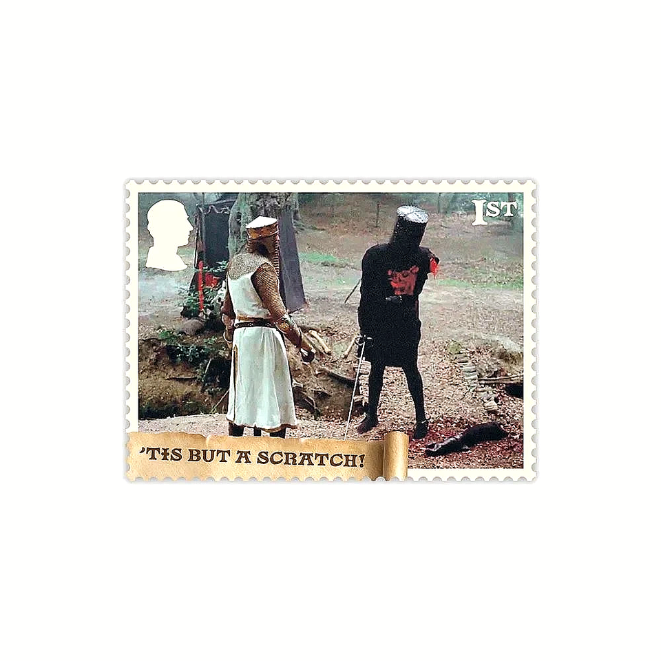 GB 2025 SC 4693 MONTY PYTHON & HOLY GRAIL MINI SHEET MULTI 1st (4) MNH ...