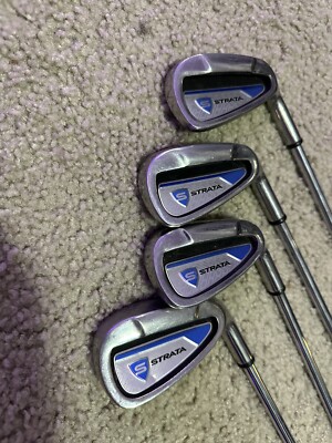 Callaway Strata Iron Set 7,8,9, P Regular | eBay