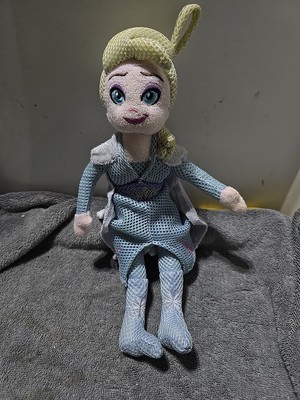 Disney Frozen II Elsa Bath Washable Scrubby Doll Plush Stuffed (A193 ...